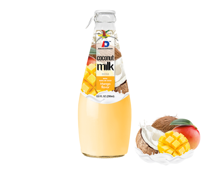 Milk drinks, Mango | AMERICAN DROP | 24 items per pack | Prestige Concept
