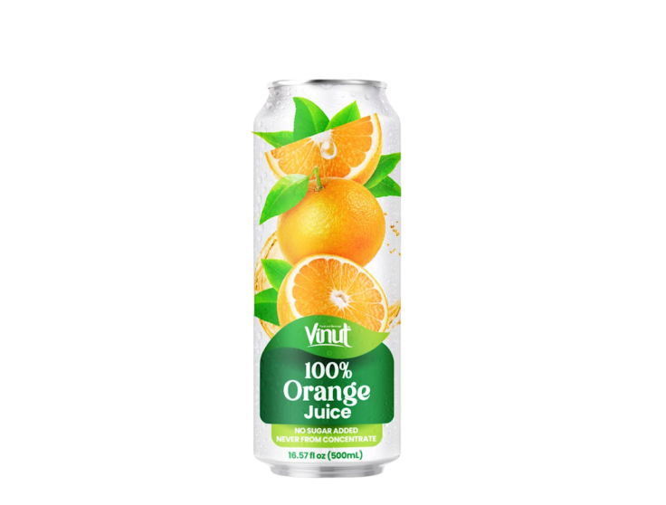 100% Fruit Juice, Orange | VINUT | 24 items per pack | Prestige Concept