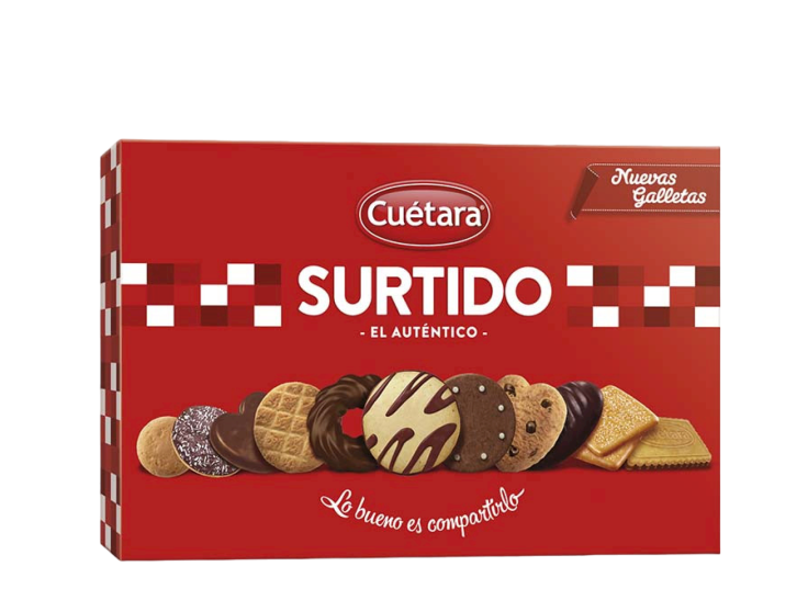 Surtido Selection Cookies | CUÉTARA | 8 items per pack | Prestige Concept