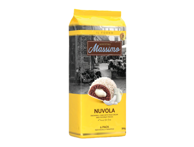 Nuvola Snowball Cake Coconut Megabuck | Maestro Massimo | 12 items per ...