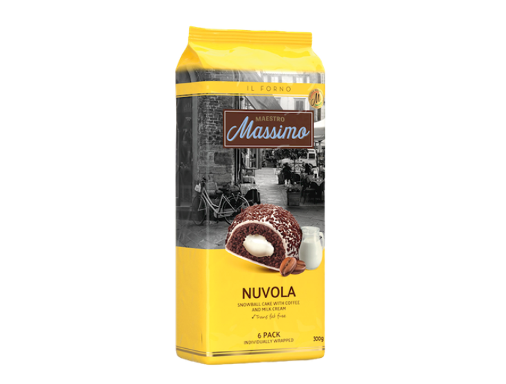 Nuvola Snowball Cake Coffee Megabuck | Maestro Massimo | 12 items per ...