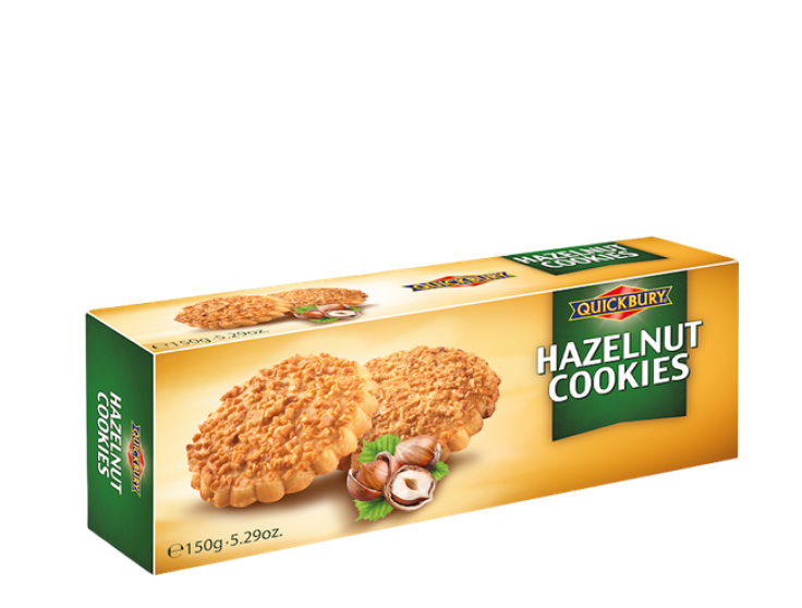 Hazelnut Cookies | QUICKBURY | 18 items per pack | Prestige Concept