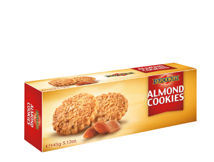 Almond Cookies | QUICKBURY | 18 items per pack | Prestige Concept