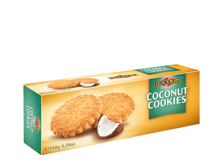Coconut Cookies | QUICKBURY | 18 items per pack | Prestige Concept