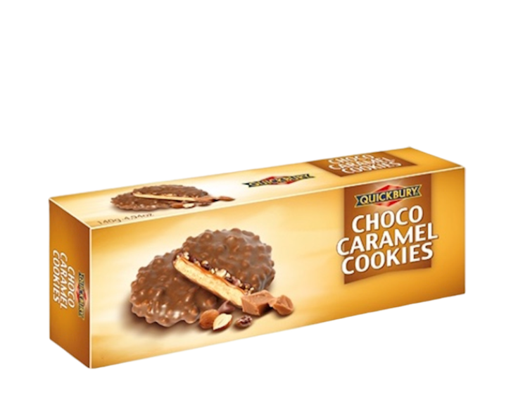 Chocolate Caramel Cookies | QUICKBURY | 18 items per pack | Prestige ...