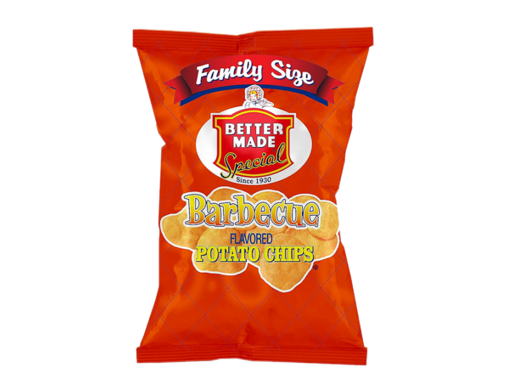 Potato Chips, BBQ | Better Made | 12 items per pack | Prestige Concept