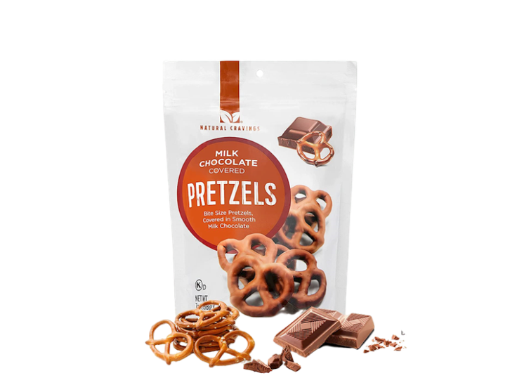 Milk Chocolate Pretzels | NUTTY | 8 items per pack | Prestige Concept