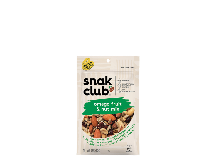 Omega Fruit & Nut Mix | Snak Club | 6 items per pack | Prestige Concept
