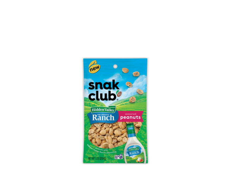 Hidden Valley Ranch Peanuts | Snak Club | 6 items per pack | Prestige ...