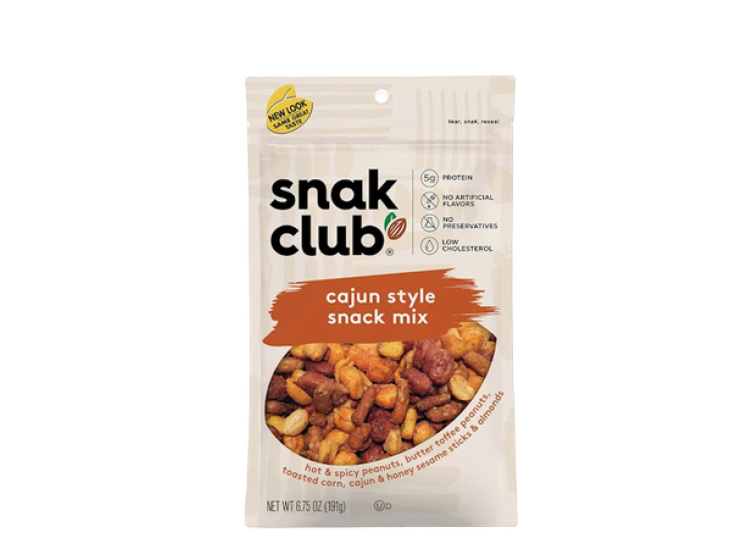 Cajun Style Snack Mix | Snak Club | 6 items per pack | Prestige Concept