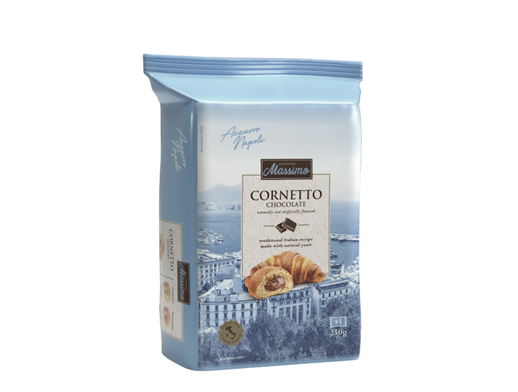 Cornetto Bicolore Croissant | Maestro Massimo | 8 items per pack ...