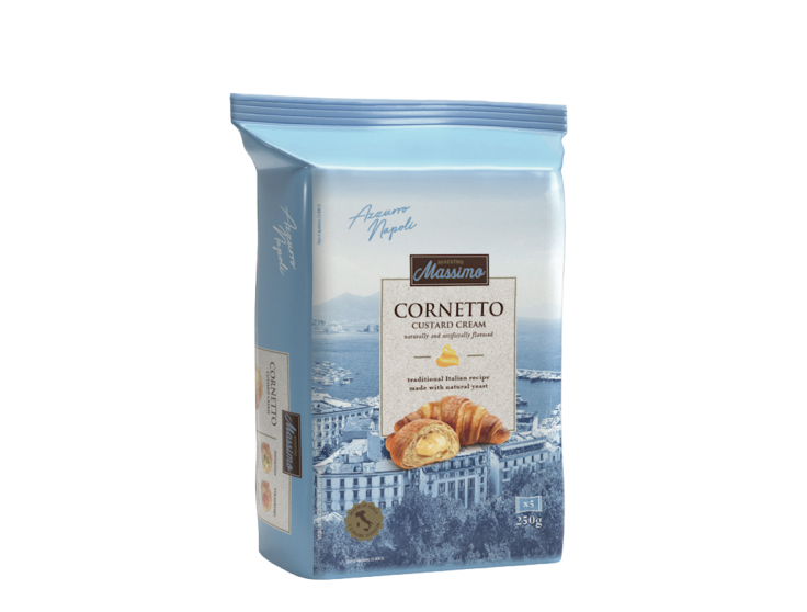Cornetto Custard Cream Croissant | Maestro Massimo | 8 items per pack ...