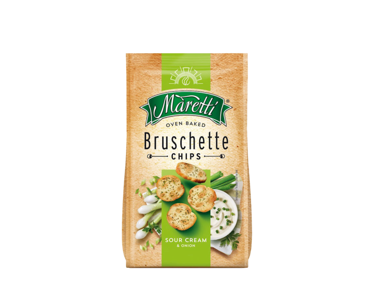 Maretti Bruschette, Sour cream & Onion | Ficosota | 12 items per pack ...