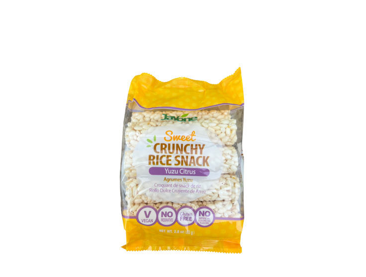 Crunchy Rice Snack, Yuzu Citrus | Jayone | 6 items per pack | Prestige ...