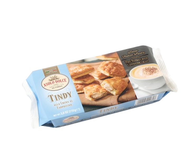 Tindy Finest Italian Puff Pastry with Cappuccino cream | Asolo Dolce ...