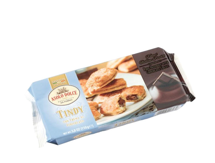 Tindy Finest Italian Puff Pastry with Chocolate cream | Asolo Dolce ...