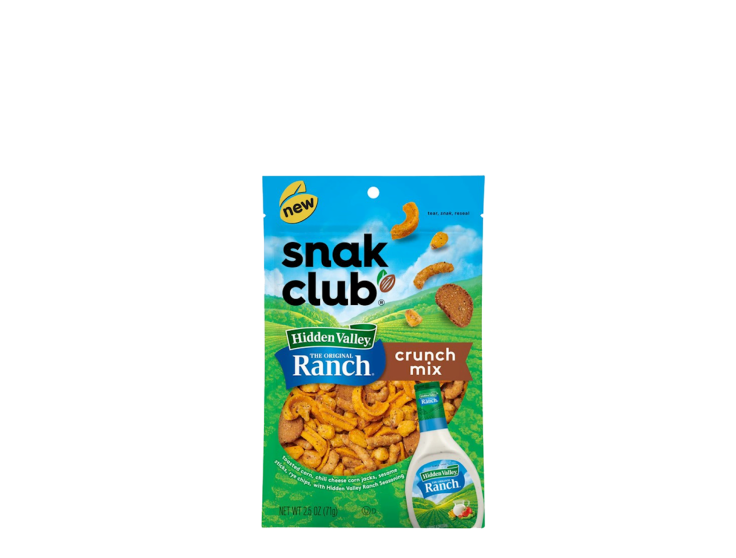 Hidden Valley Ranch Crunch Mix | Snak Club | 6 items per pack ...