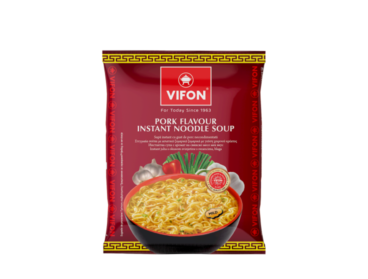 Pork Flavor Instant Noodles Bag | VIFON | 24 items per pack | Prestige ...