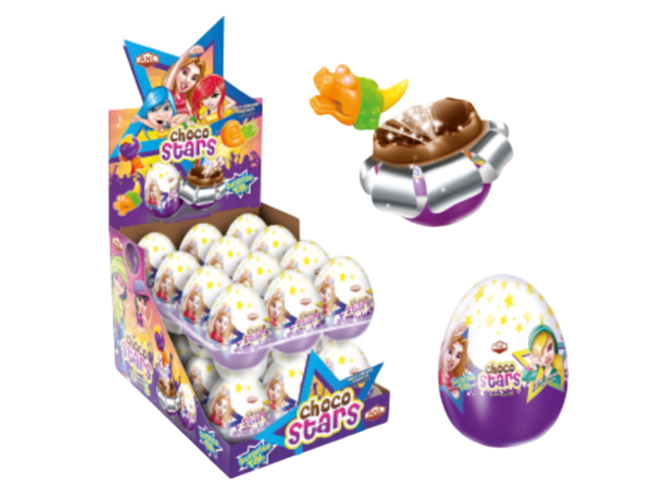 Choco Stars Egg | ANL | 24 items per pack | Prestige Concept