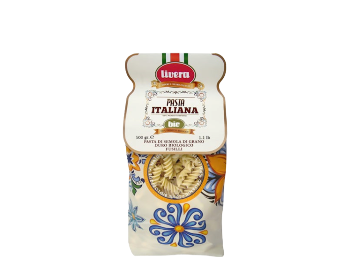 Organic Pasta, Fusilli | Livera | 10 items per pack | Prestige Concept