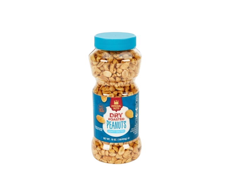 Lightly Salted Dry Roasted Peanuts | Imperial Nuts | 12 items per pack ...