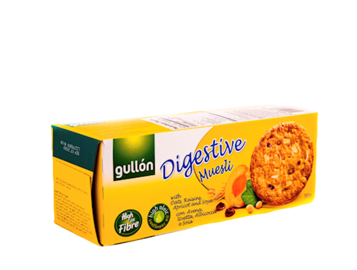 Digestive Muesli cookies | Gullon | 15 items per pack | Prestige Concept