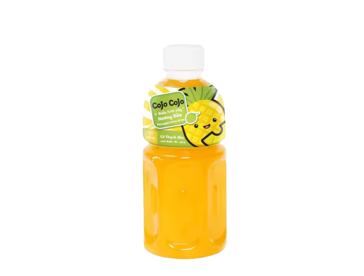 Cojo Juice Drink with Nata De Coco, Pineapple | VINUT | 12 items per ...