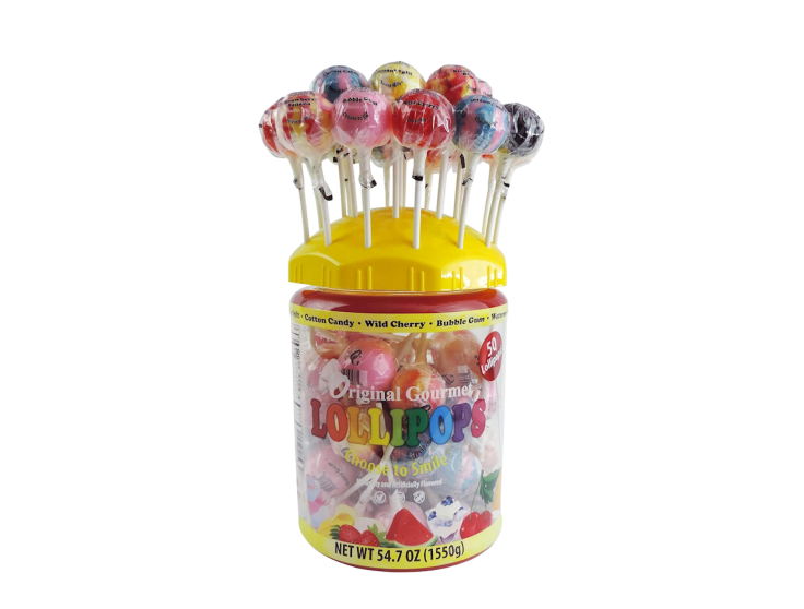 Lollipop Tub | Original Gourmet | 6 items per pack | Prestige Concept