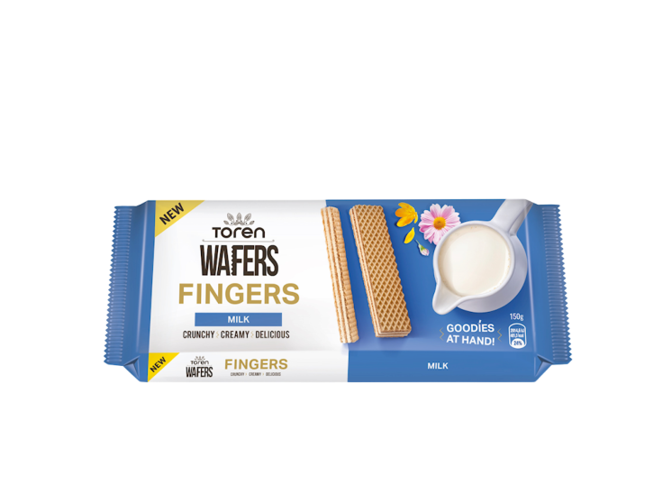 Toren Wafers Fingers, Milk Flavour Wafer | TOREN | 24 items per pack ...