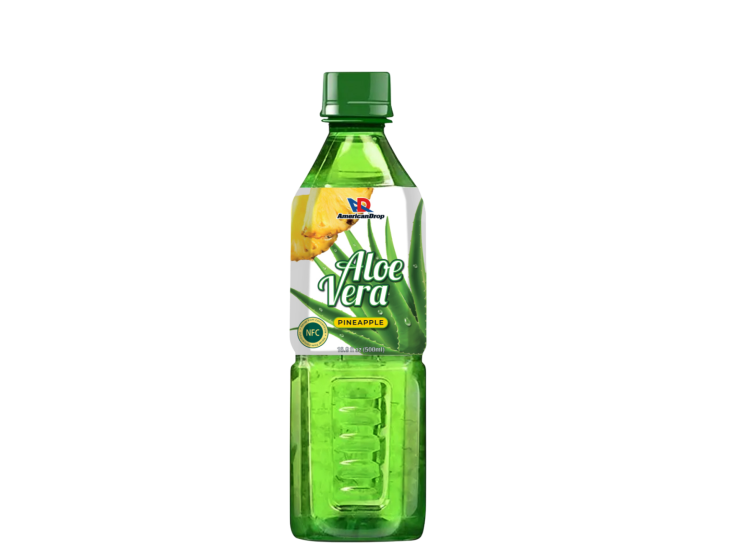 Aloe Vera Drink, Pineapple | AMERICAN DROP | 24 items per pack ...