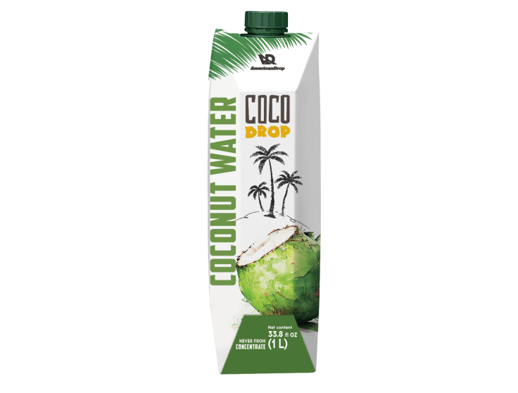 Coco Drop Coconut Water | AMERICAN DROP | 12 items per pack | Prestige ...