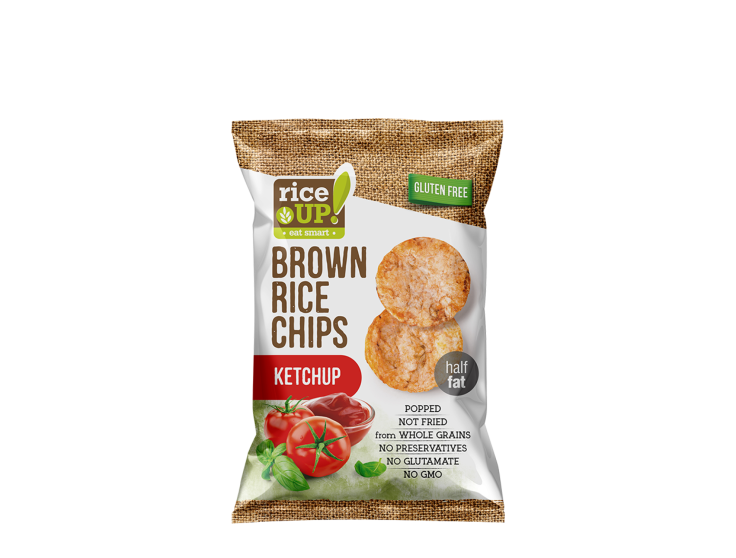 Whole Grain Rice Chips Ketchup | RiceUP! | 24 items per pack | Prestige ...