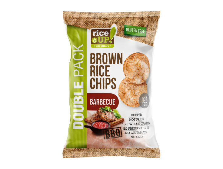 Whole Grain Rice Chips Barbecue | RiceUP! | 12 items per pack ...