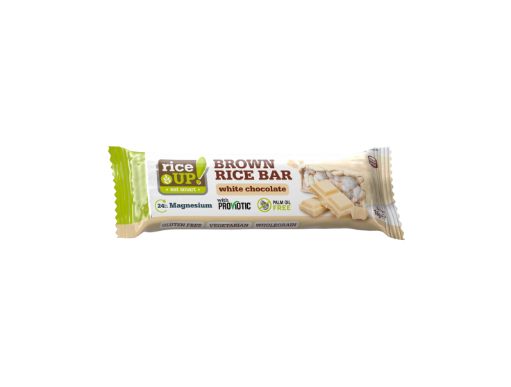 Brown Rice Bar White Chocolate | RiceUP! | 20 items per pack | Prestige Concept