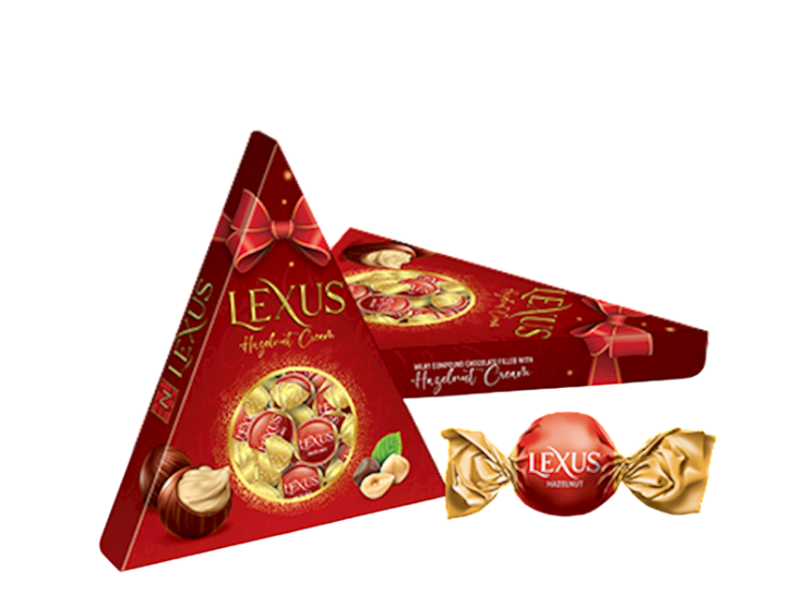 Lexus Compound Choco Filled With Hazelnut Cream | ANL | 18 items per ...
