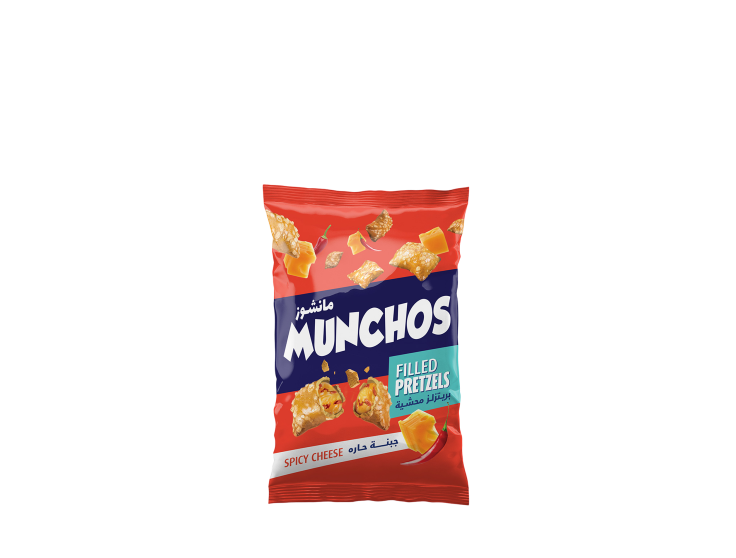 Munchos, Spicy Cheese | Munchos | 40 items per pack | Prestige Concept