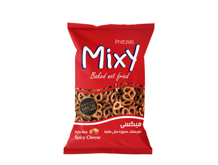 Mixy, Spicy Cheese | Mixy | 10 items per pack | Prestige Concept