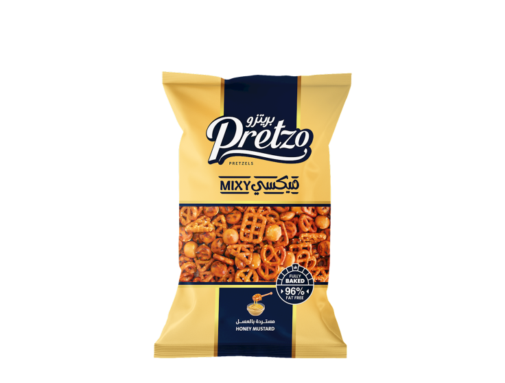 Pretzo Mixy, Honey Mustard | Pretzo | 10 items per pack | Prestige Concept