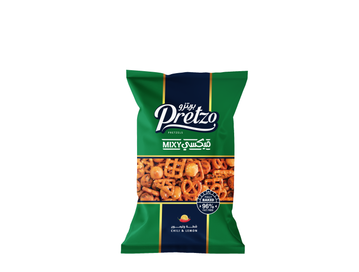 Pretzo Mixy, Chili & Lemon | Pretzo | 12 items per pack | Prestige Concept