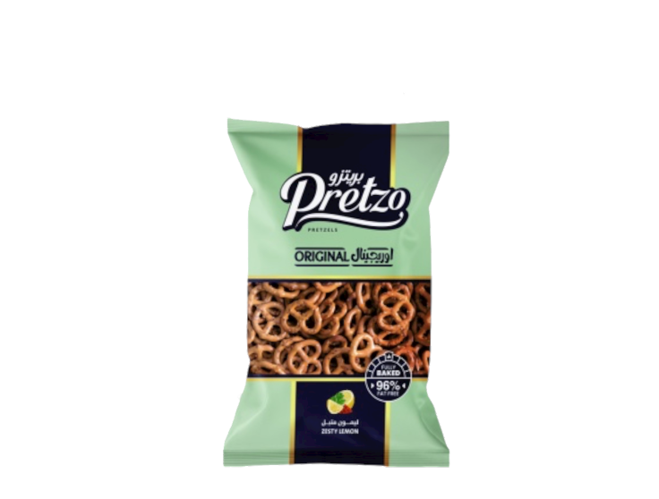 Pretzo Original, Zesty Lemon | Pretzo | 10 items per pack | Prestige ...