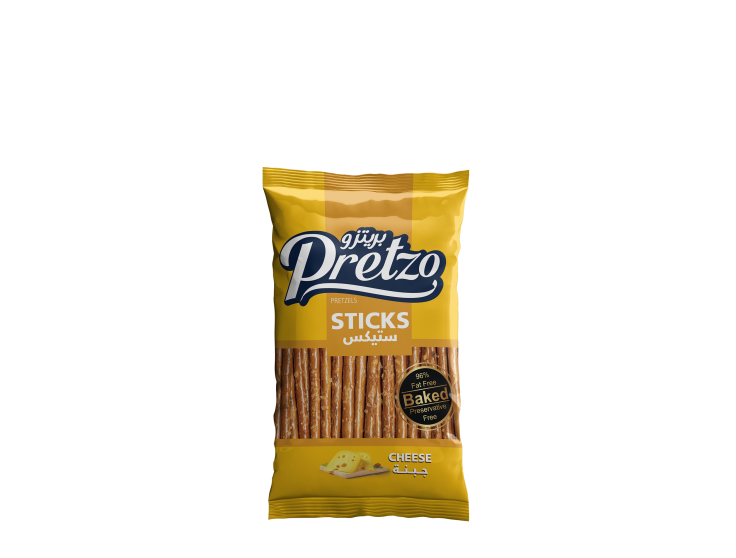 Pretzo Sticks, Cheese | Pretzo | 18 items per pack | Prestige Concept