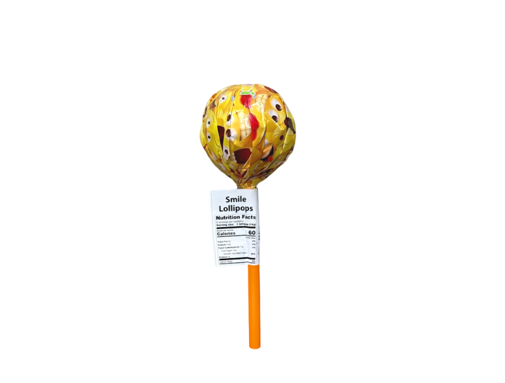 Smile Lollipops Big with Candy | Lolliboni | 50 items per pack ...