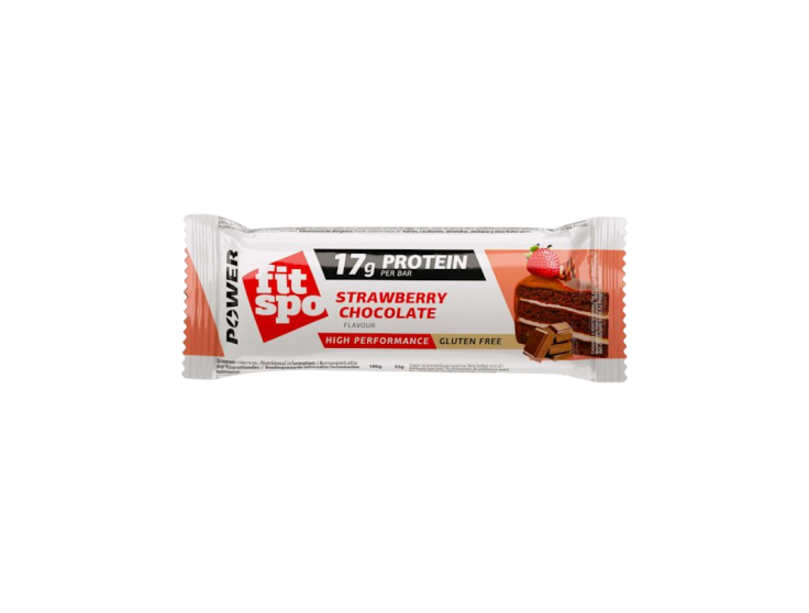FitSpo Protein Bar Power Strawberry Chocolate | FitSpo | 12 items per ...
