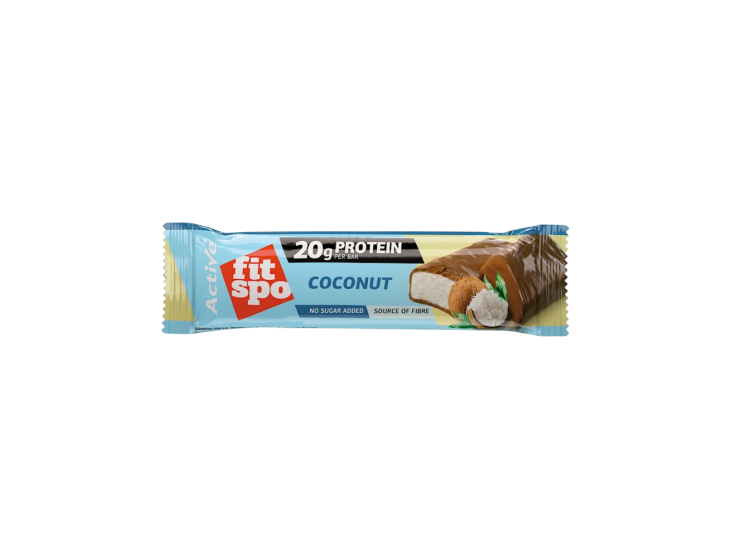 FitSpo Protein Bar Active Coconut | FitSpo | 12 items per pack ...