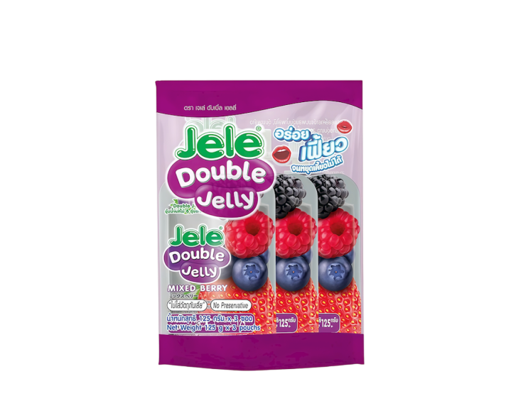 Jele Double Jelly, Mixed Berry | Jele | 36 items per pack | Prestige ...