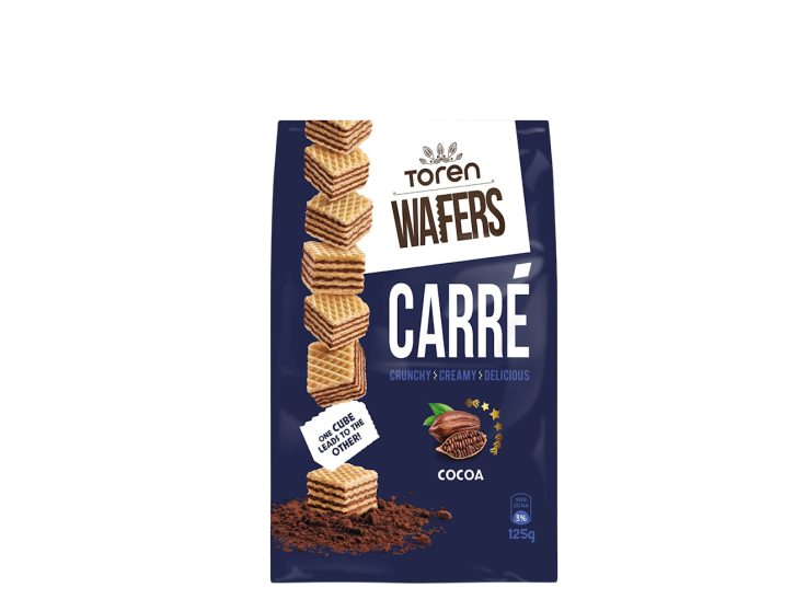 WAFERS CARRE cocoa cream wafer | TOREN | 24 items per pack | Prestige ...